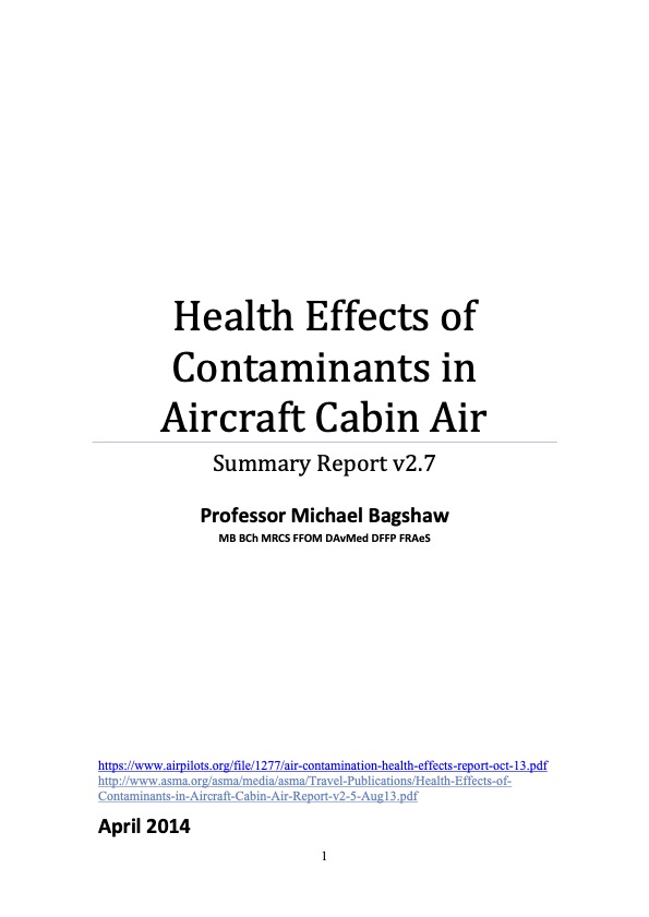 Cabin Air Quality - Aerospace Medical Association